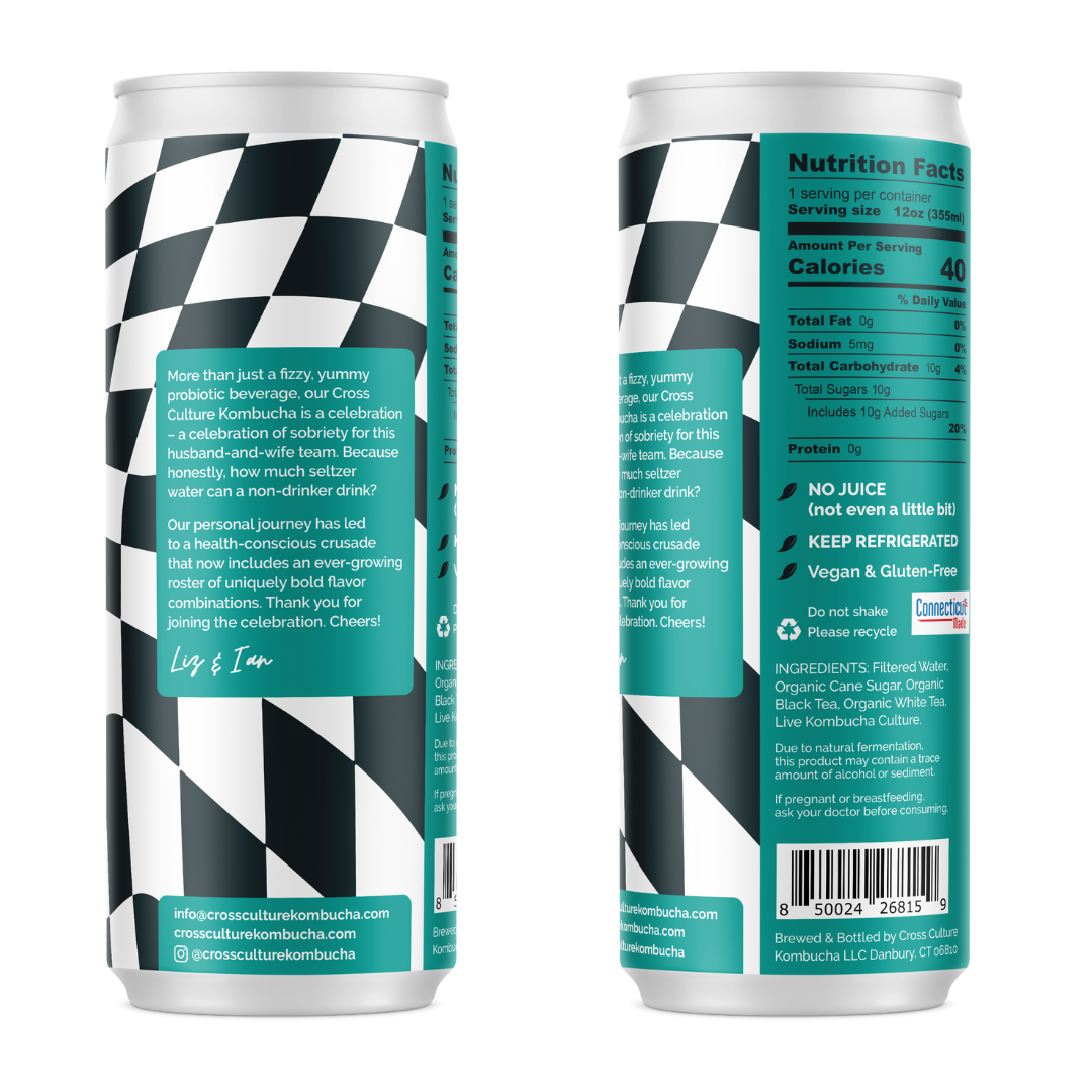 Black & White – Cross Culture Kombucha