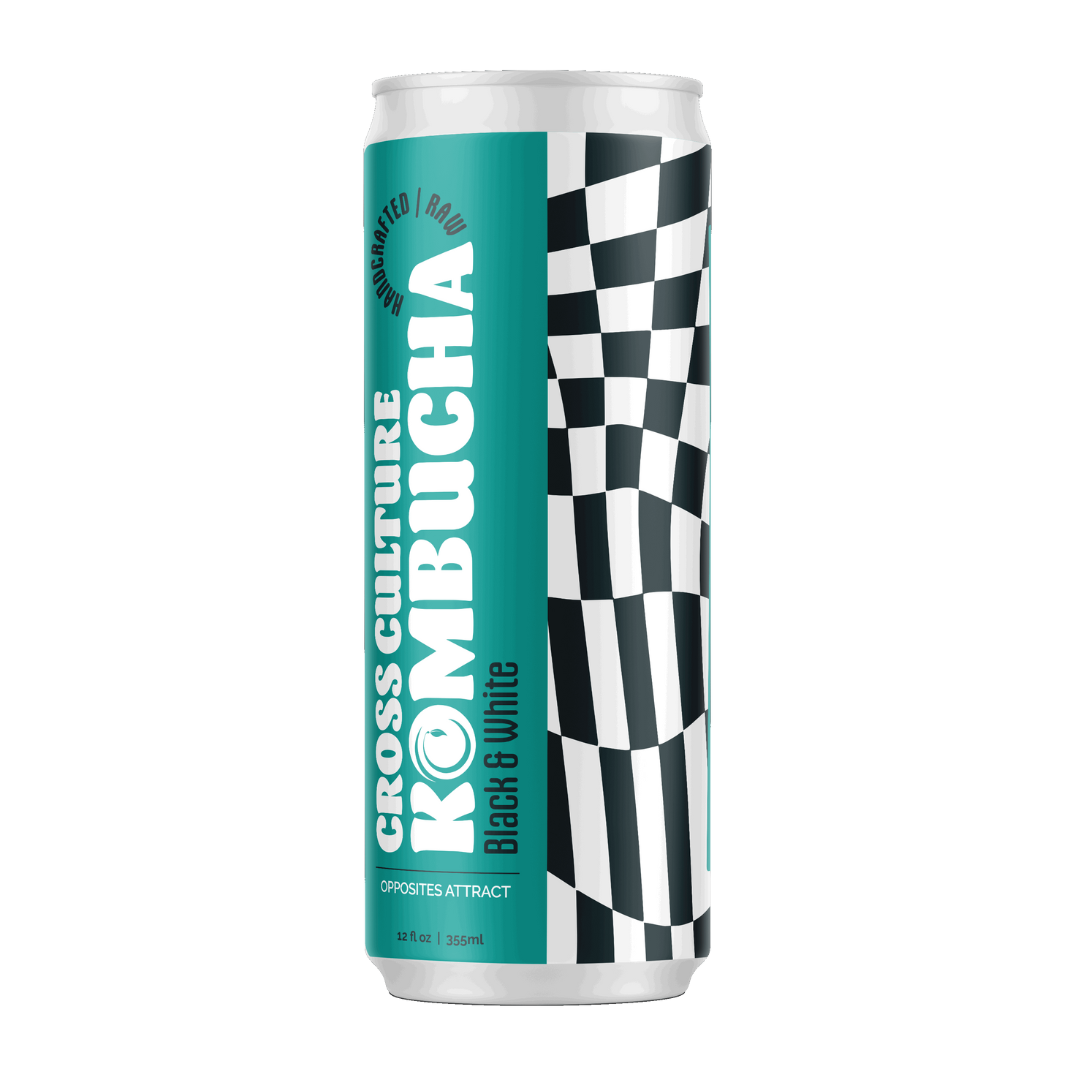Black & White – Cross Culture Kombucha