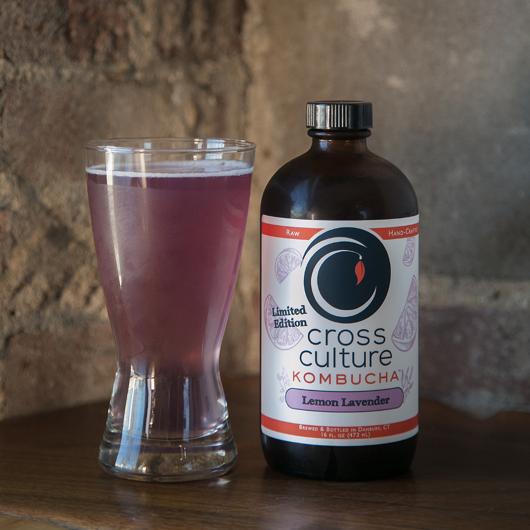 Lemon Lavender – Cross Culture Kombucha
